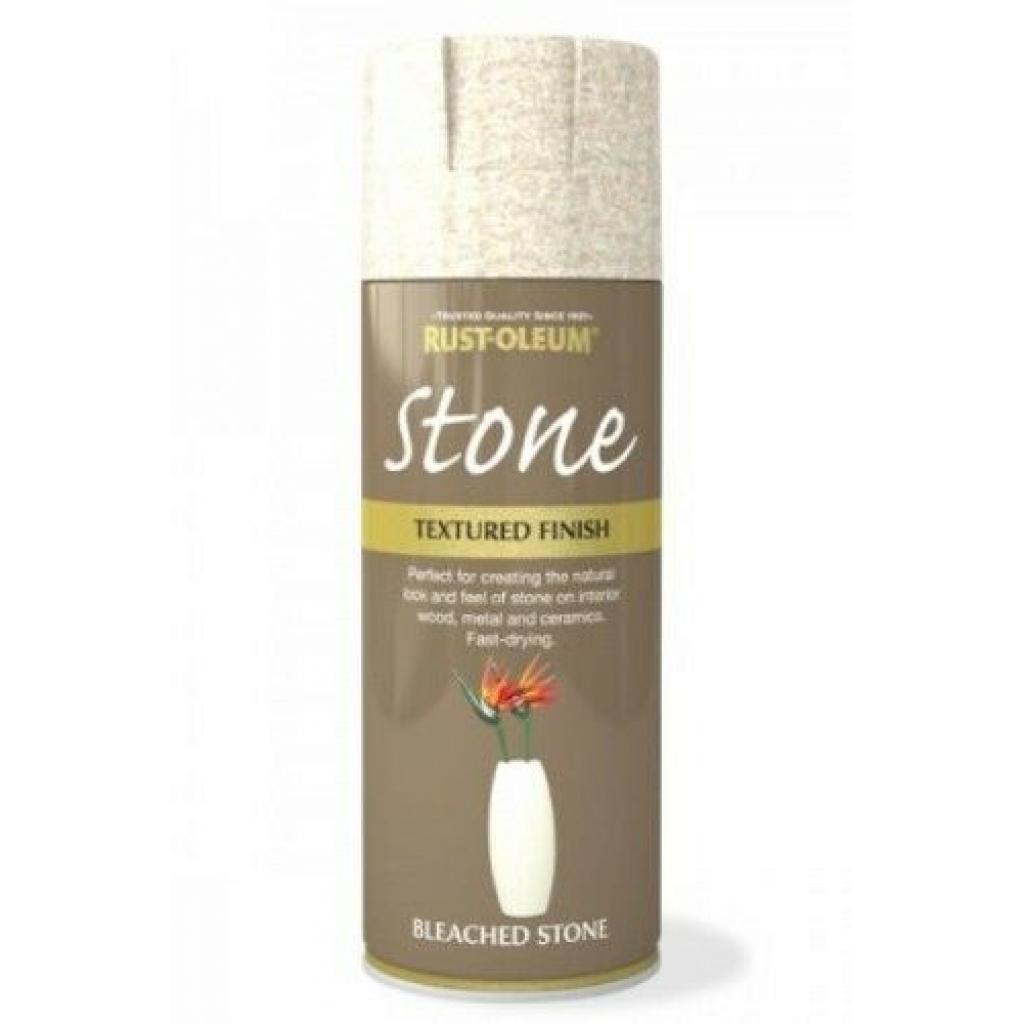 STONE EFFECT BLEACHED STONE RUST-OLEUM Spray texture & feel Paint ...
