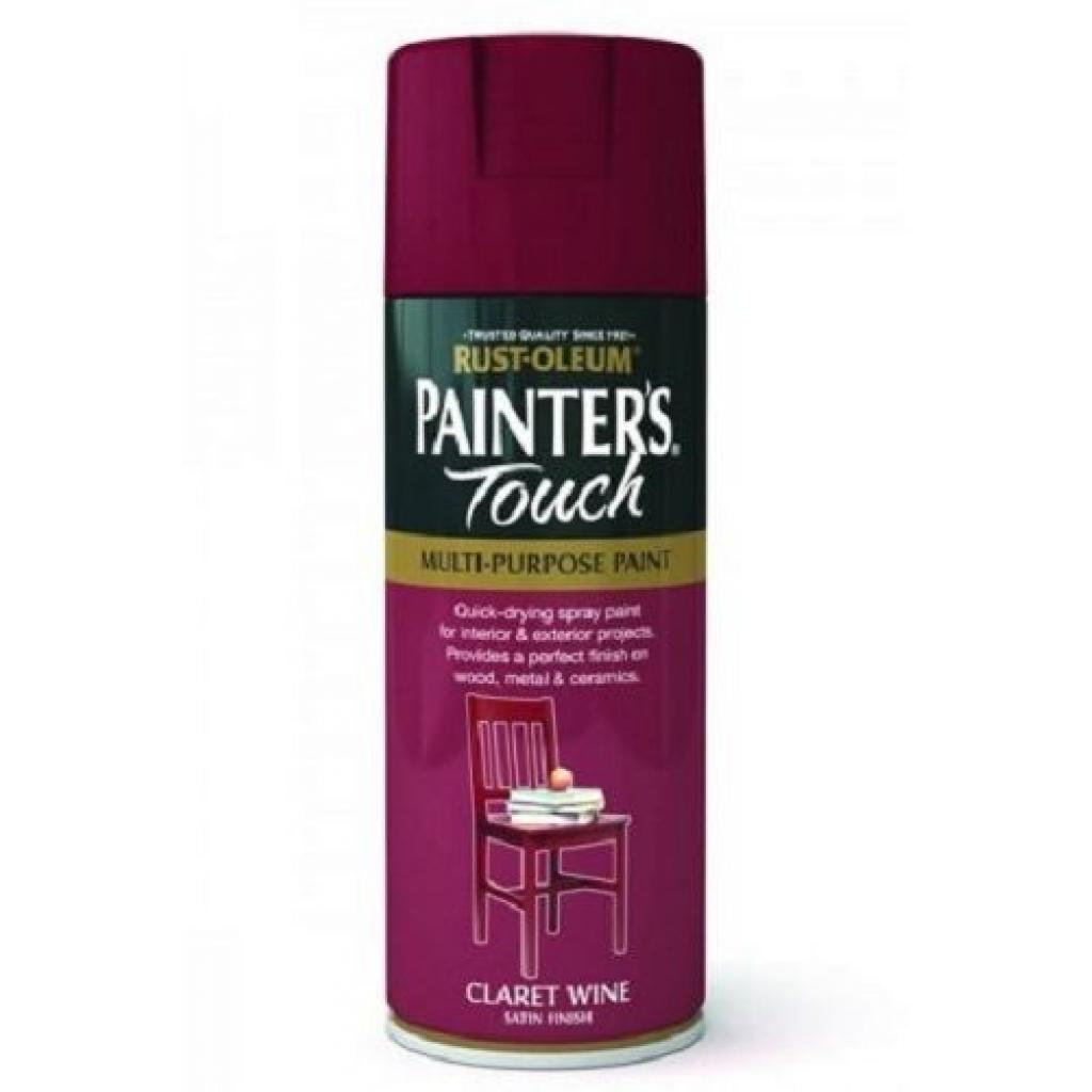 Claret Wine Satin Fast Dry Spray Paint Aerosol 400ml