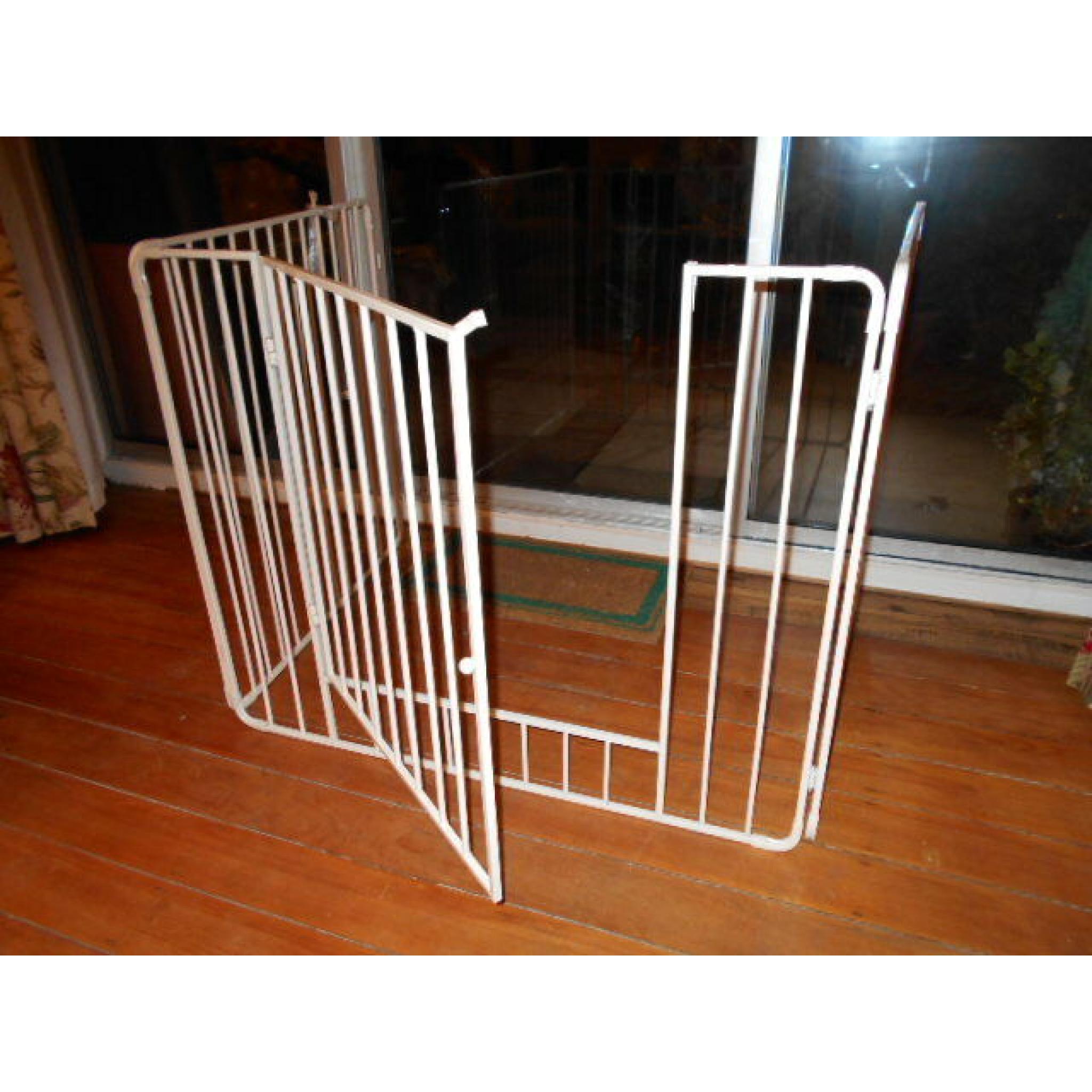 X-LARGE CREAM 30" x 38" Heavy Nursery Child Fire Guard with Door Coal ...