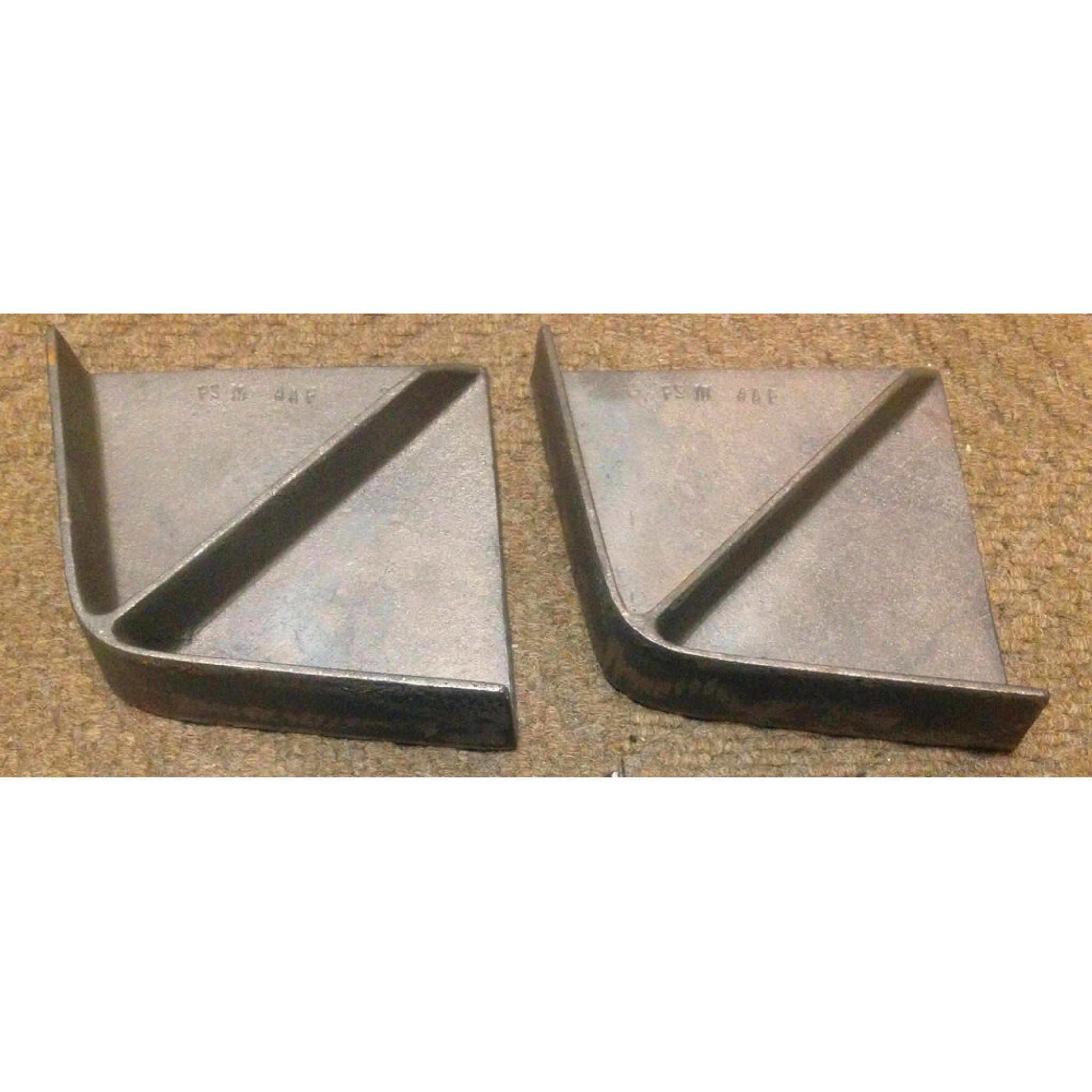 !NEW! Cast Iron Fire Brick Side Cheeks for 16" & 18" Coal Solid Fuel ...